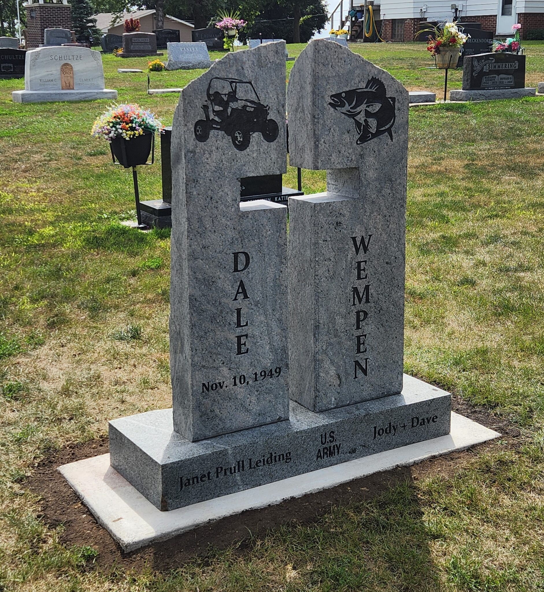 Stone Engraver in Ruthven, Iowa | Ruthven Rocks LLC